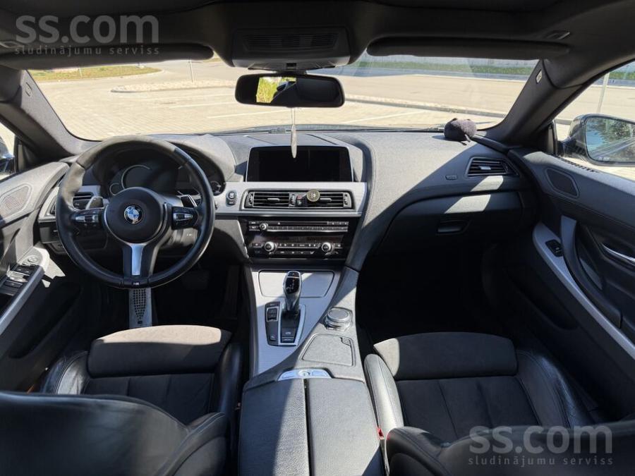 Melns BMW 640 2012 Rīga, ar dzinēja tilpumu 3.00 L un nobraukumu 234 tūkst. km par 17990 €, foto 13 vietnē AUTOMOTO.COM.LV