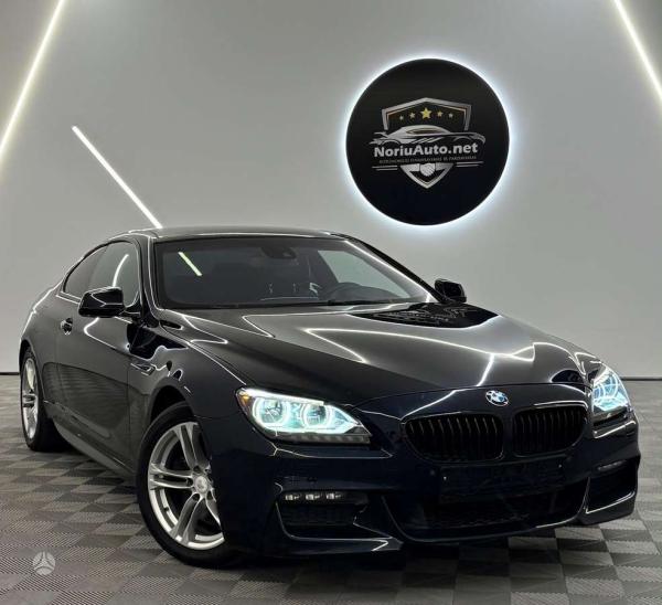 Melns BMW 640 2012 Marijampole, ar dzinēja tilpumu 2.99 L un nobraukumu 255 tūkst. km par 15750 €, foto 1 vietnē AUTOMOTO.COM.LV