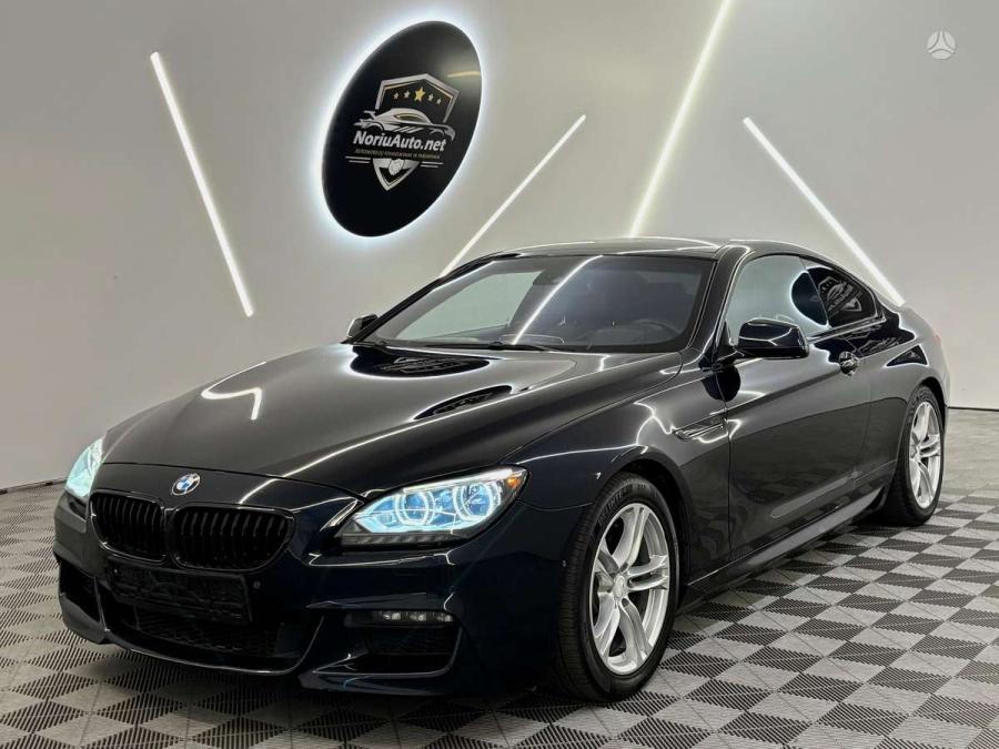 Black BMW 640 2012 in Marijampole, with an engine capacity of 2.99 L and mileage of 255 thousand km for 15750 €, photo 20 on AUTOMOTO.COM.LV