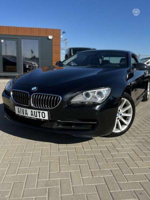 Black BMW 640 2012 in Kaunas, with an engine capacity of 2.99 L and mileage of 167 thousand km for 12999 €, photo 3 on AUTOMOTO.COM.LV