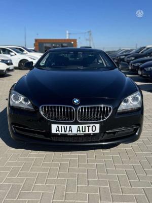 Black BMW 640 2012 in Kaunas, with an engine capacity of 2.99 L and mileage of 167 thousand km for 12999 €, photo 4 on AUTOMOTO.COM.LV