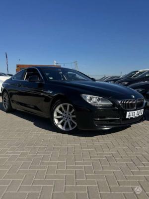 Black BMW 640 2012 in Kaunas, with an engine capacity of 2.99 L and mileage of 167 thousand km for 12999 €, photo 8 on AUTOMOTO.COM.LV
