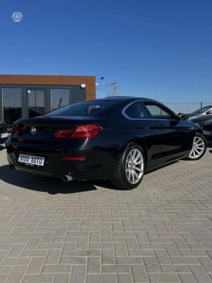 Black BMW 640 2012 in Kaunas, with an engine capacity of 2.99 L and mileage of 167 thousand km for 12999 €, photo 10 on AUTOMOTO.COM.LV
