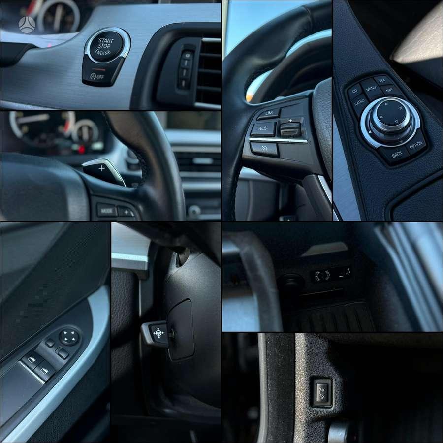 Black BMW 640 2012 in Kaunas, with an engine capacity of 2.99 L and mileage of 167 thousand km for 12999 €, photo 35 on AUTOMOTO.COM.LV