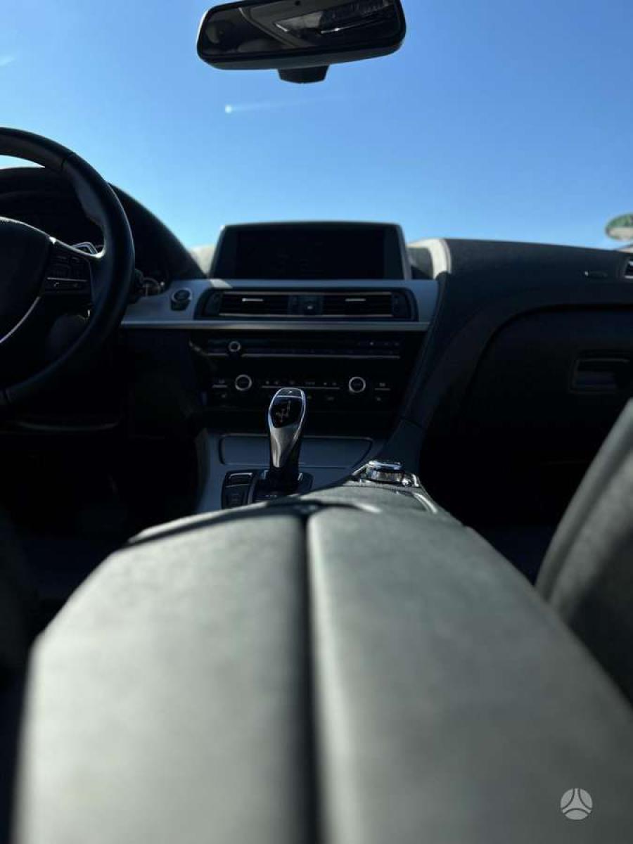 Black BMW 640 2012 in Kaunas, with an engine capacity of 2.99 L and mileage of 167 thousand km for 12999 €, photo 36 on AUTOMOTO.COM.LV