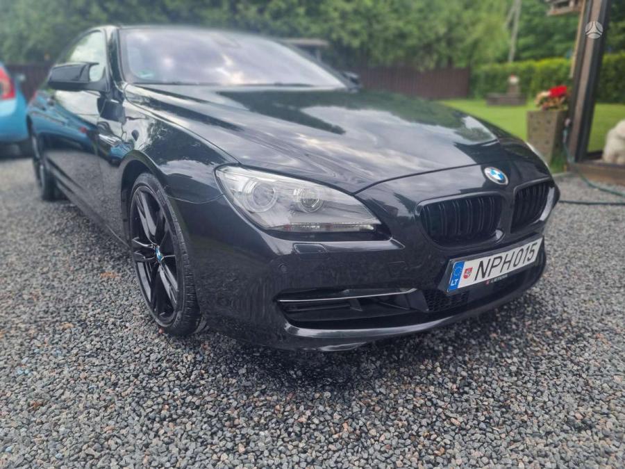 Melns BMW 640 2012 Kauņa, ar dzinēja tilpumu 3.00 L un nobraukumu 184 tūkst. km par 13450 €, foto 9 vietnē AUTOMOTO.COM.LV
