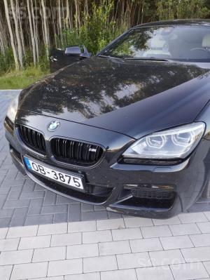 Black BMW 640 2012 in Kuldiga, with an engine capacity of 3.00 L and mileage of 104 thousand km for 17500 €, photo 9 on AUTOMOTO.COM.LV