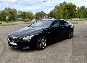 Melns BMW 640 2012 Rīga, ar dzinēja tilpumu 3.00 L un nobraukumu 162 tūkst. km par 16900 €, foto  vietnē AUTOMOTO.COM.LV