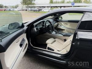 Black BMW 640 2012 in Riga, with an engine capacity of 3.00 L and mileage of 162 thousand km for 16900 €, photo 7 on AUTOMOTO.COM.LV