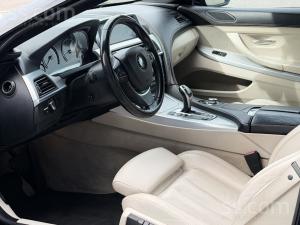 Black BMW 640 2012 in Riga, with an engine capacity of 3.00 L and mileage of 162 thousand km for 16900 €, photo 8 on AUTOMOTO.COM.LV