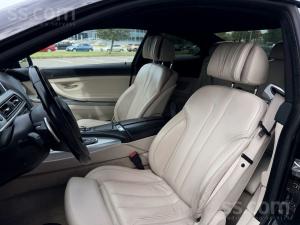 Black BMW 640 2012 in Riga, with an engine capacity of 3.00 L and mileage of 162 thousand km for 16900 €, photo 10 on AUTOMOTO.COM.LV