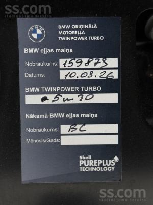 Black BMW 640 2012 in Riga, with an engine capacity of 3.00 L and mileage of 162 thousand km for 16900 €, photo 12 on AUTOMOTO.COM.LV