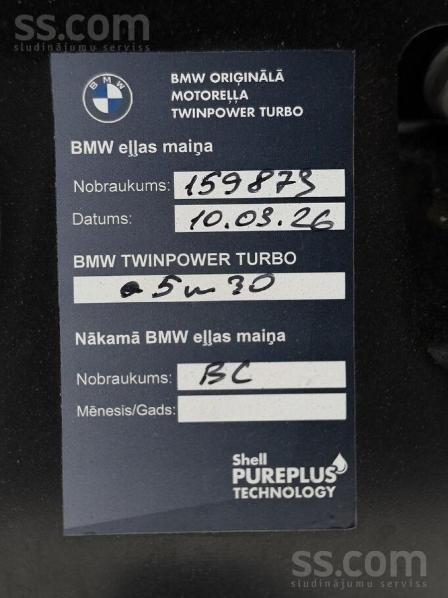 Black BMW 640 2012 in Riga, with an engine capacity of 3.00 L and mileage of 162 thousand km for 16900 €, photo 12 on AUTOMOTO.COM.LV