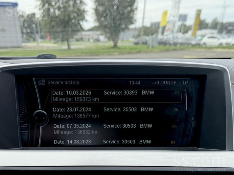 Black BMW 640 2012 in Riga, with an engine capacity of 3.00 L and mileage of 162 thousand km for 16900 €, photo 18 on AUTOMOTO.COM.LV