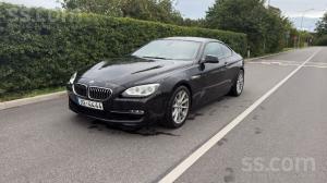 Black BMW 640 2012 in Jurmala, with an engine capacity of 3.00 L and mileage of 237 thousand km for 16900 €, photo 1 on AUTOMOTO.COM.LV