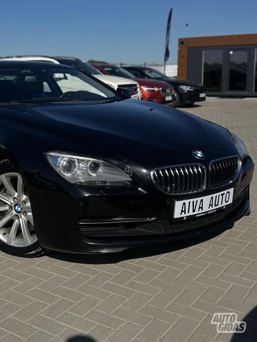 Melns BMW 640 2012 Kauņa, ar dzinēja tilpumu 3.00 L un nobraukumu 167 tūkst. km par 12700 €, foto 6 vietnē AUTOMOTO.COM.LV