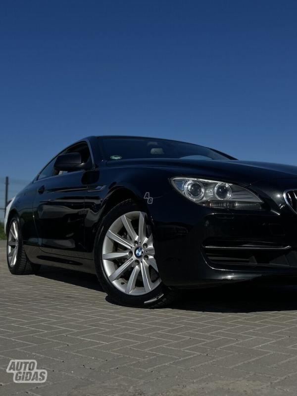 Black BMW 640 2012 in Kaunas, with an engine capacity of 3.00 L and mileage of 167 thousand km for 12700 €, photo 7 on AUTOMOTO.COM.LV