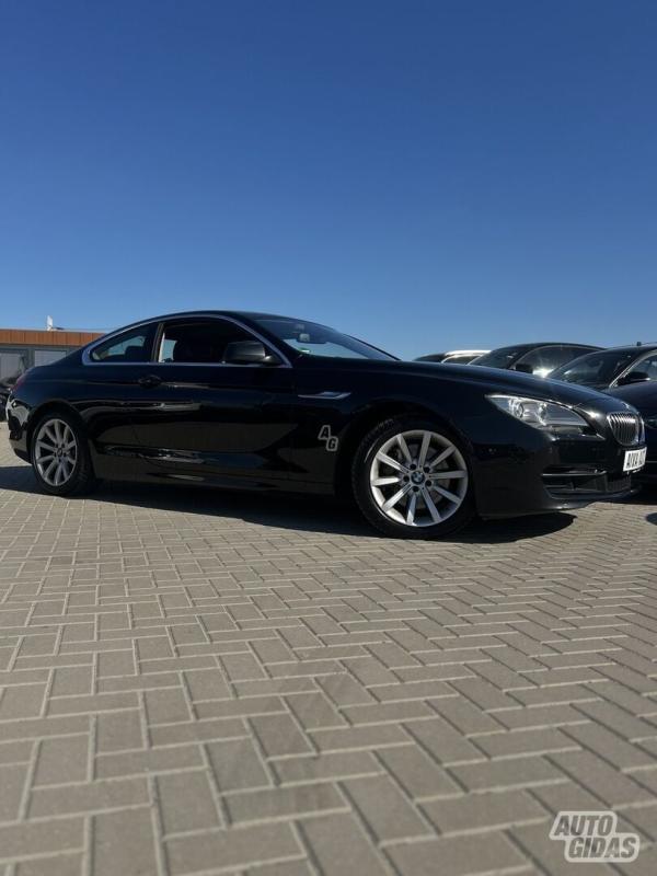 Black BMW 640 2012 in Kaunas, with an engine capacity of 3.00 L and mileage of 167 thousand km for 12700 €, photo 9 on AUTOMOTO.COM.LV