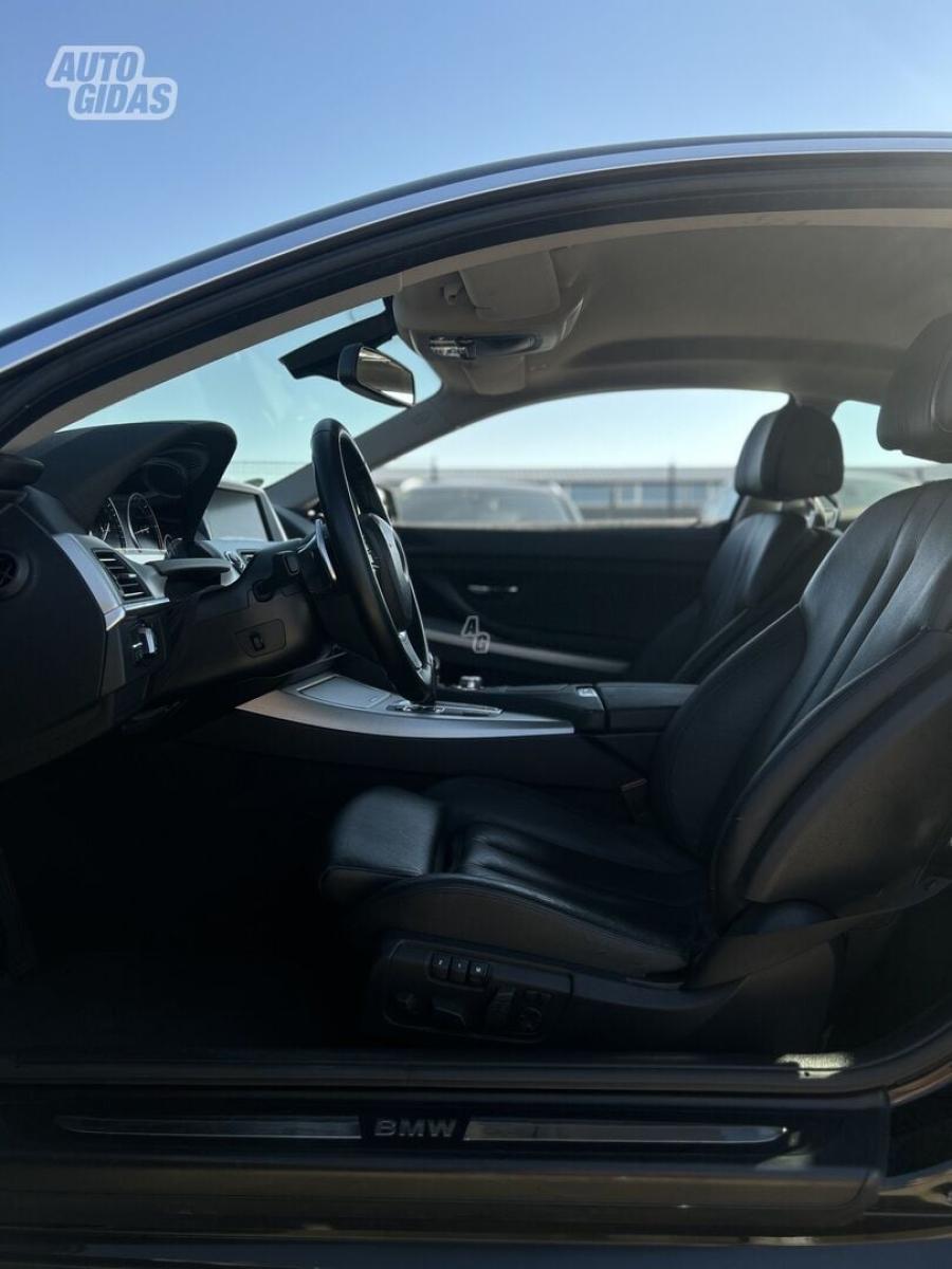Melns BMW 640 2012 Kauņa, ar dzinēja tilpumu 3.00 L un nobraukumu 167 tūkst. km par 12700 €, foto 18 vietnē AUTOMOTO.COM.LV
