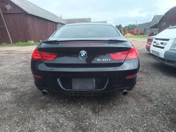 Melns BMW 640 2013 Rokiškis, ar dzinēja tilpumu 2.98 L un nobraukumu 256 tūkst. km par 8300 €, foto 2 vietnē AUTOMOTO.COM.LV