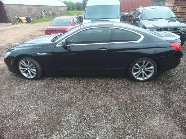 Melns BMW 640 2013 Rokiškis, ar dzinēja tilpumu 2.98 L un nobraukumu 256 tūkst. km par 8300 €, foto 3 vietnē AUTOMOTO.COM.LV