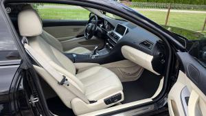 Black BMW 640 2013 in Jonava, with an engine capacity of 2.99 L and mileage of 186 thousand km for 14500 €, photo 8 on AUTOMOTO.COM.LV