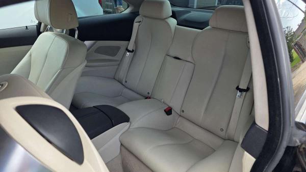 Black BMW 640 2013 in Jonava, with an engine capacity of 2.99 L and mileage of 186 thousand km for 14500 €, photo 9 on AUTOMOTO.COM.LV