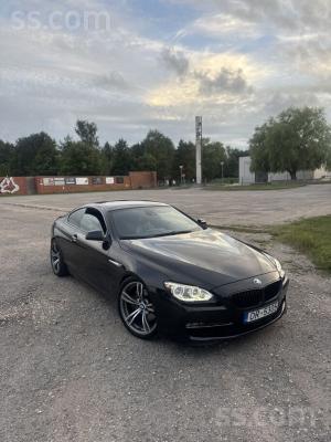 Black BMW 640 2013 in Liepaja, with an engine capacity of 3.00 L and mileage of 265 thousand km for 15500 €, photo  on AUTOMOTO.COM.LV