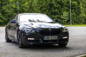 Melns BMW 640 2014 Jelgava, ar dzinēja tilpumu 3.00 L un nobraukumu 278 tūkst. km par 14999 €, foto  vietnē AUTOMOTO.COM.LV