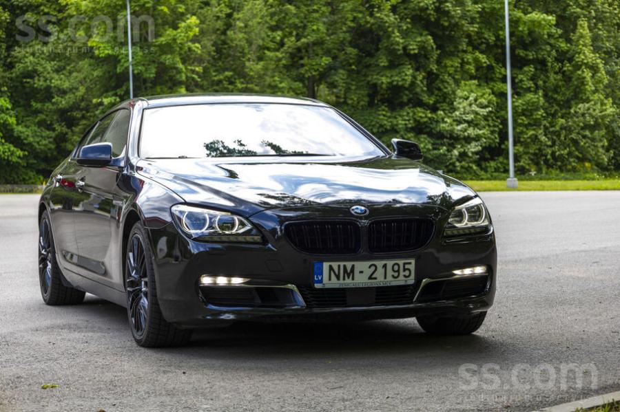 Melns BMW 640 2014 Jelgava, ar dzinēja tilpumu 3.00 L un nobraukumu 278 tūkst. km par 14999 €, foto 1 vietnē AUTOMOTO.COM.LV