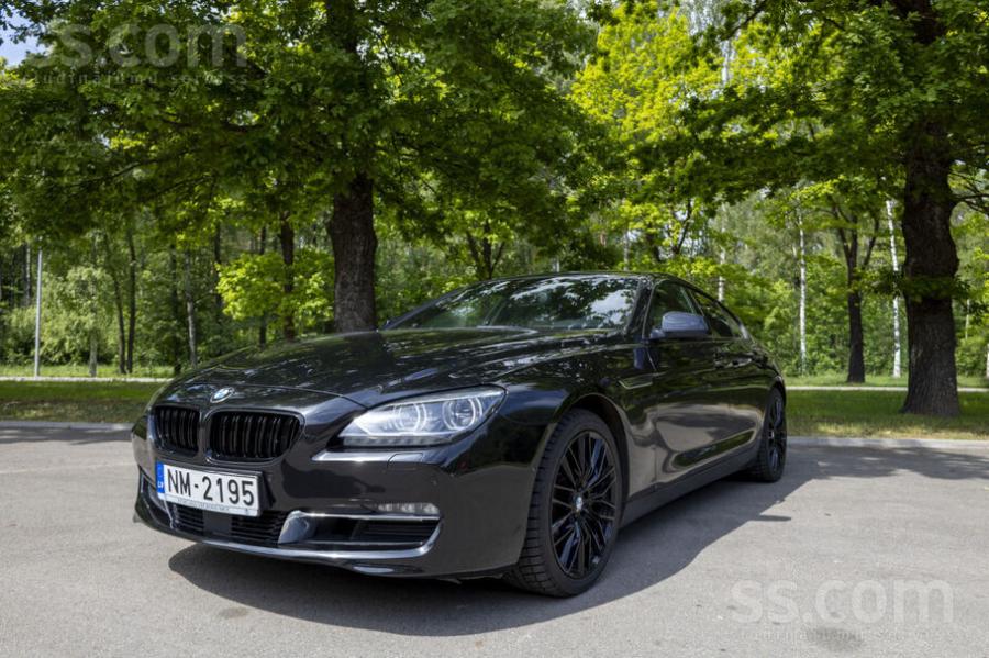Melns BMW 640 2014 Jelgava, ar dzinēja tilpumu 3.00 L un nobraukumu 278 tūkst. km par 14999 €, foto 3 vietnē AUTOMOTO.COM.LV