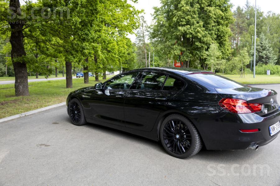 Melns BMW 640 2014 Jelgava, ar dzinēja tilpumu 3.00 L un nobraukumu 278 tūkst. km par 14999 €, foto 6 vietnē AUTOMOTO.COM.LV