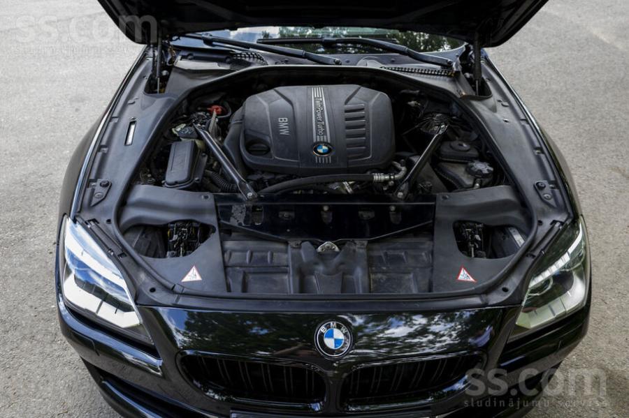 Melns BMW 640 2014 Jelgava, ar dzinēja tilpumu 3.00 L un nobraukumu 278 tūkst. km par 14999 €, foto 8 vietnē AUTOMOTO.COM.LV
