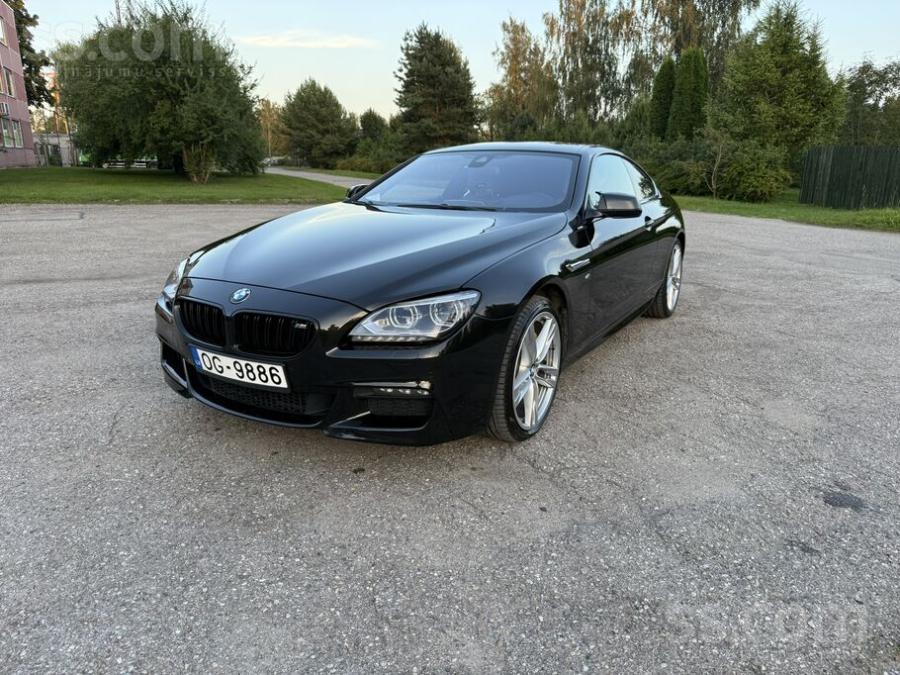 Melns BMW 640 2014 Rīga, ar dzinēja tilpumu 3.00 L un nobraukumu 280 tūkst. km par 20000 €, foto 1 vietnē AUTOMOTO.COM.LV