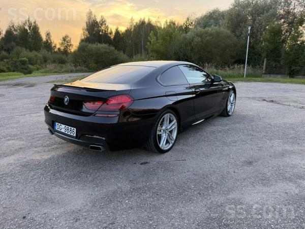 Black BMW 640 2014 in Riga, with an engine capacity of 3.00 L and mileage of 280 thousand km for 20000 €, photo 6 on AUTOMOTO.COM.LV