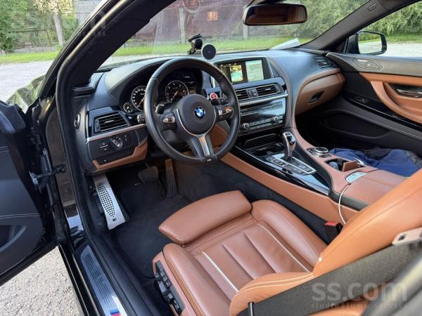 Black BMW 640 2014 in Riga, with an engine capacity of 3.00 L and mileage of 280 thousand km for 20000 €, photo 9 on AUTOMOTO.COM.LV