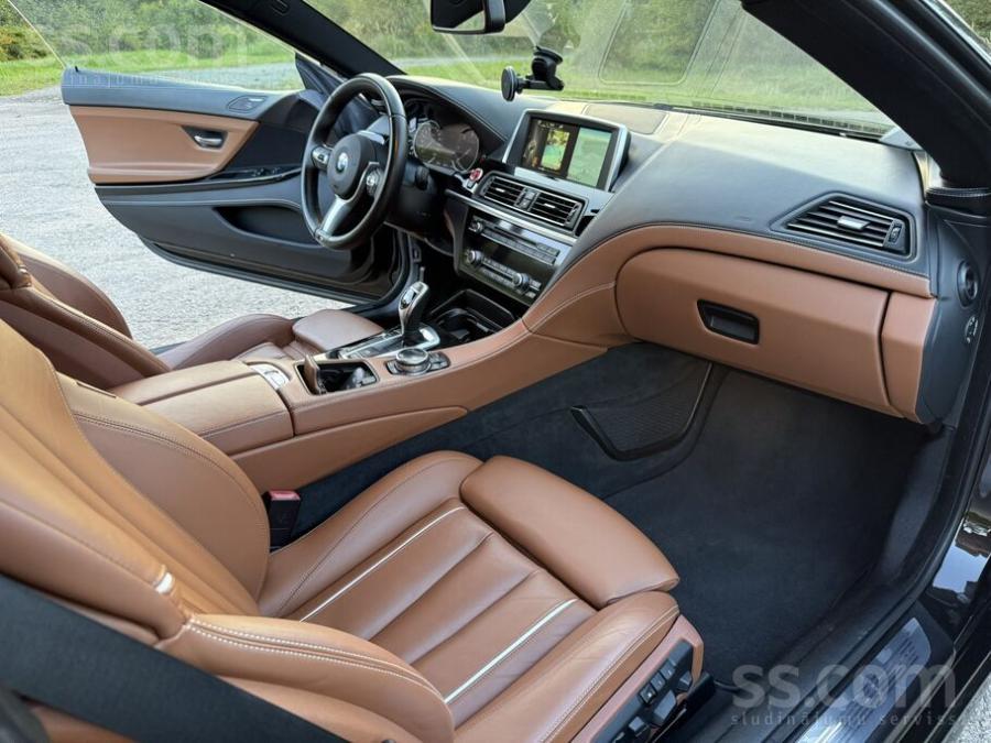 Melns BMW 640 2014 Rīga, ar dzinēja tilpumu 3.00 L un nobraukumu 280 tūkst. km par 20000 €, foto 11 vietnē AUTOMOTO.COM.LV