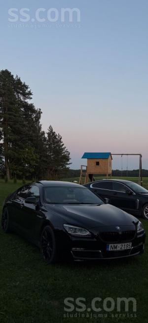 Black BMW 640 2014 in Aizkraukle, with an engine capacity of 3.00 L and mileage of 284 thousand km for 16000 €, photo  on AUTOMOTO.COM.LV