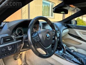 Black BMW 640 2014 in Aizkraukle, with an engine capacity of 3.00 L and mileage of 284 thousand km for 16000 €, photo 7 on AUTOMOTO.COM.LV