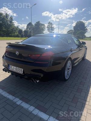 Black BMW 640 2014 in Cesis, with an engine capacity of 3.00 L and mileage of 261 thousand km for 17495 €, photo 3 on AUTOMOTO.COM.LV