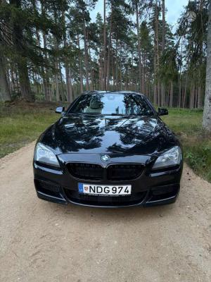 Black BMW 640 2014 in Telschi, with an engine capacity of 2.99 L and mileage of 201 thousand km for 14850 €, photo 4 on AUTOMOTO.COM.LV
