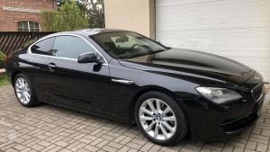 Black BMW 640 2014 in Klaipeda, with an engine capacity of 2.99 L and mileage of 321 thousand km for 13900 €, photo 5 on AUTOMOTO.COM.LV