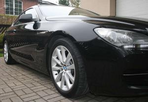 Black BMW 640 2014 in Klaipeda, with an engine capacity of 2.99 L and mileage of 321 thousand km for 13900 €, photo 6 on AUTOMOTO.COM.LV