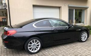 Black BMW 640 2014 in Klaipeda, with an engine capacity of 2.99 L and mileage of 321 thousand km for 13900 €, photo 9 on AUTOMOTO.COM.LV