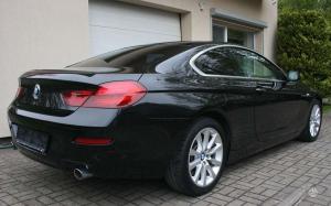 Black BMW 640 2014 in Klaipeda, with an engine capacity of 2.99 L and mileage of 321 thousand km for 13900 €, photo 11 on AUTOMOTO.COM.LV