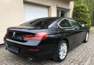 Black BMW 640 2014 in Klaipeda, with an engine capacity of 2.99 L and mileage of 321 thousand km for 13900 €, photo 14 on AUTOMOTO.COM.LV