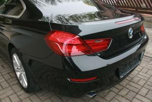 Black BMW 640 2014 in Klaipeda, with an engine capacity of 2.99 L and mileage of 321 thousand km for 13900 €, photo 20 on AUTOMOTO.COM.LV