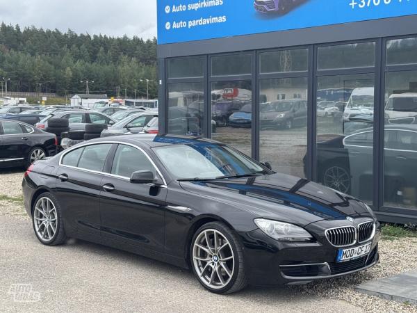 Melns BMW 640 2014 Viļņa, ar dzinēja tilpumu 3.00 L un nobraukumu 172 tūkst. km par 15450 €, foto 3 vietnē AUTOMOTO.COM.LV