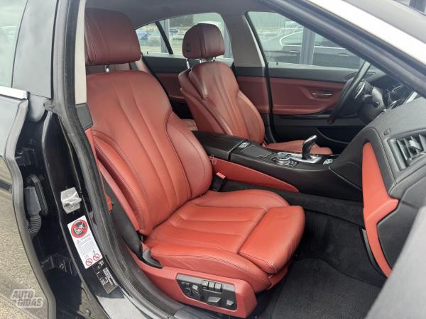 Melns BMW 640 2014 Viļņa, ar dzinēja tilpumu 3.00 L un nobraukumu 172 tūkst. km par 15450 €, foto 9 vietnē AUTOMOTO.COM.LV