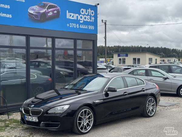 Melns BMW 640 2014 Viļņa, ar dzinēja tilpumu 3.00 L un nobraukumu 172 tūkst. km par 15450 €, foto 1 vietnē AUTOMOTO.COM.LV